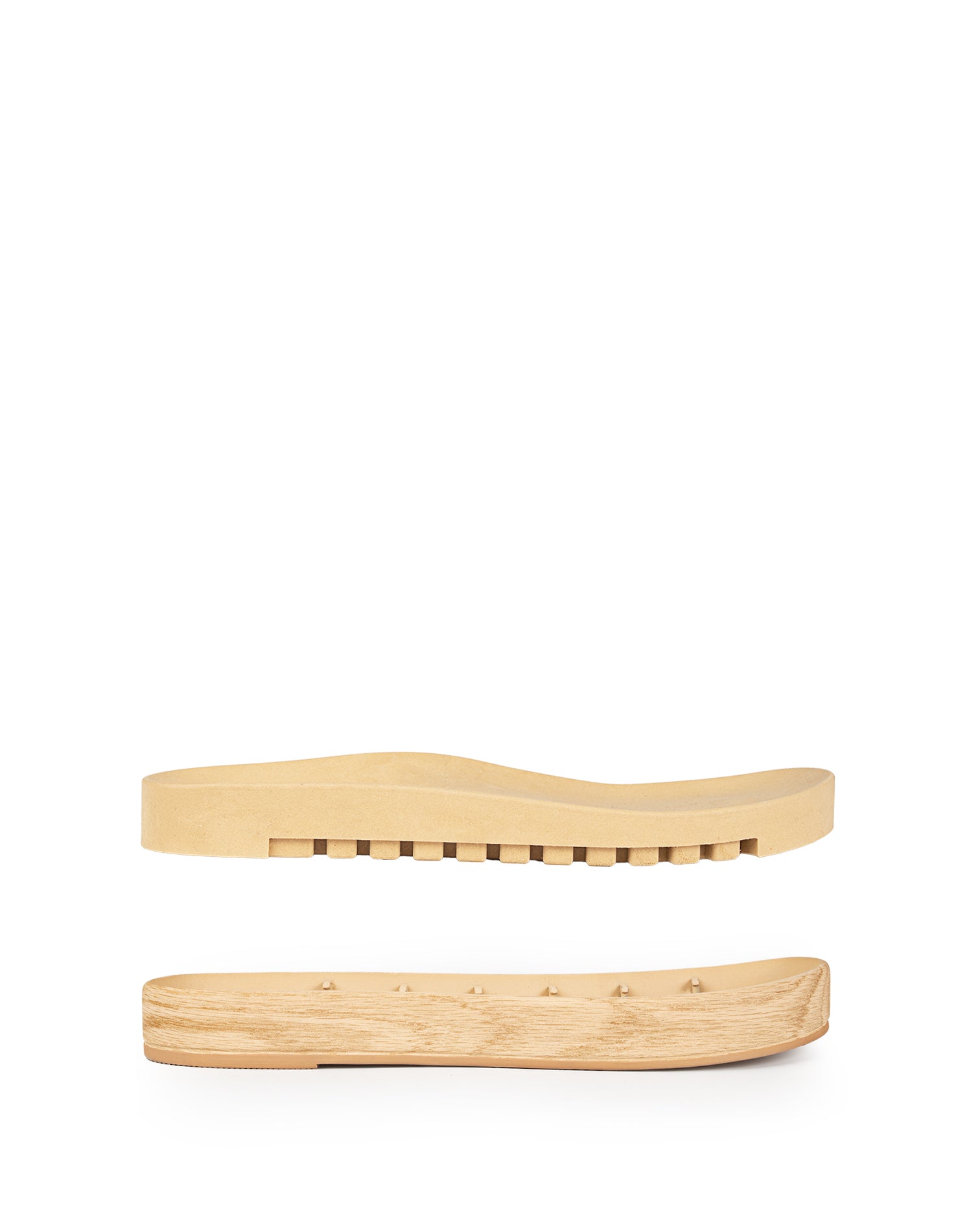 Bio Terra wood Outsole with insole | Sustainable and ergonomic base